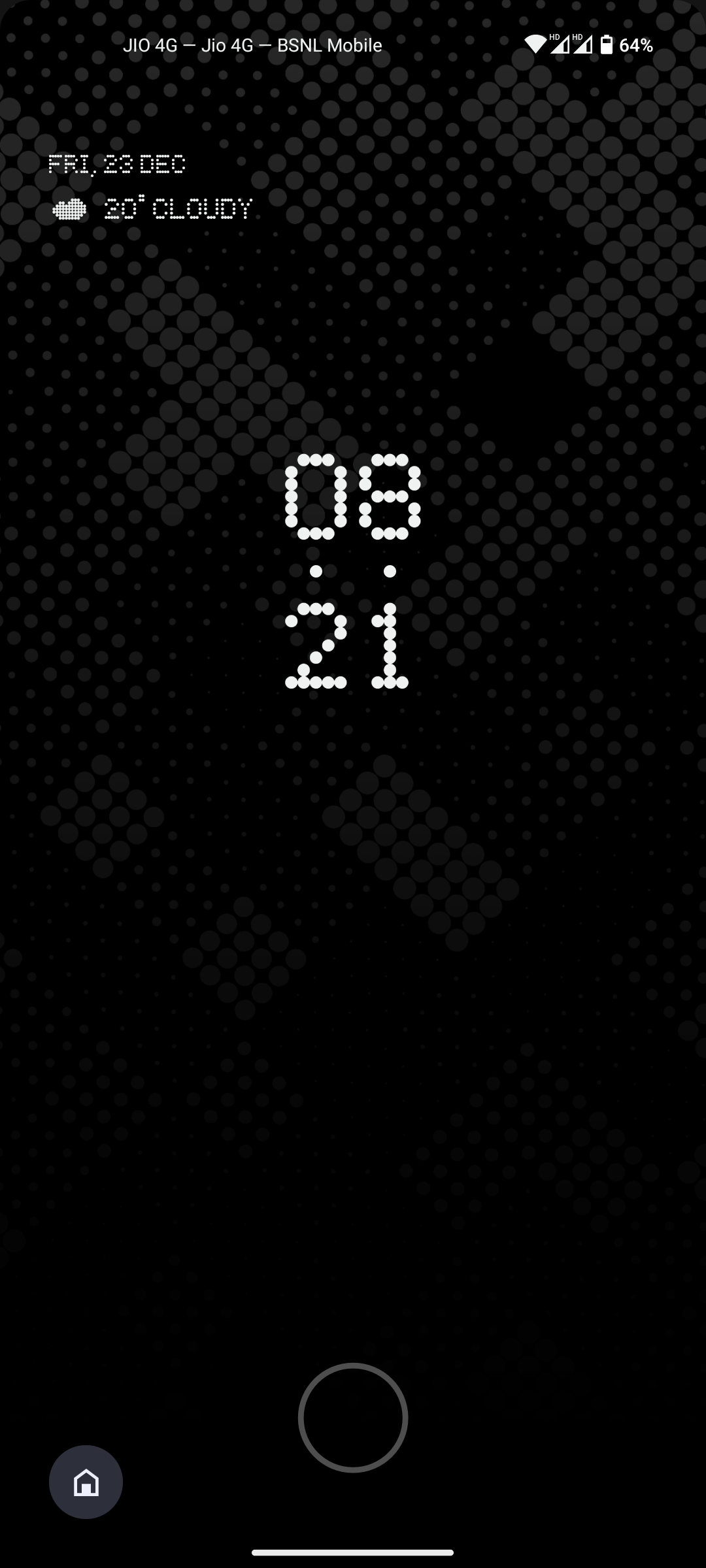 Bring back the N-Dot Double Line Clock (Lock Screen) - Nothing Community
