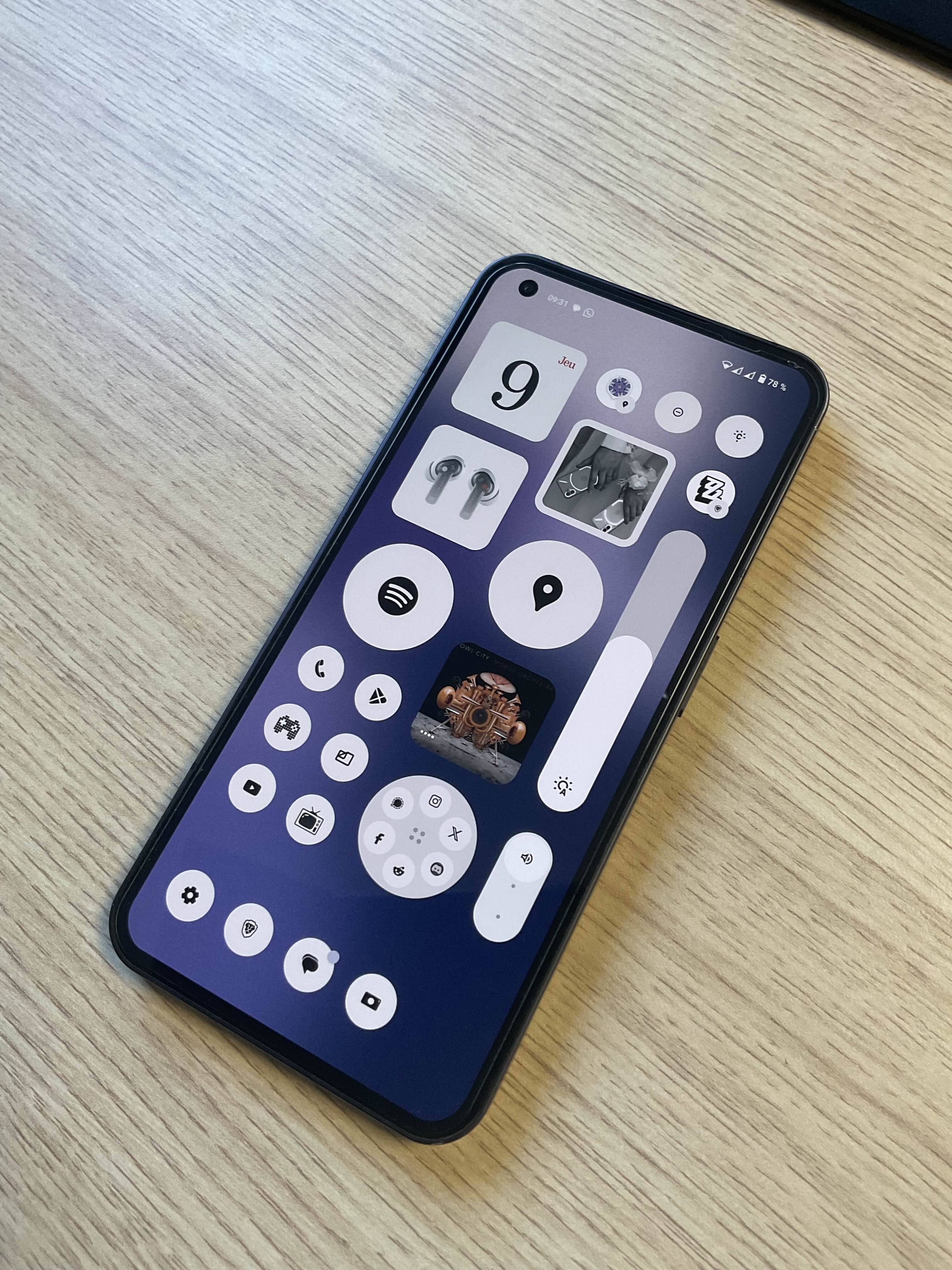 Vertical Widget - Concept - Nothing Community